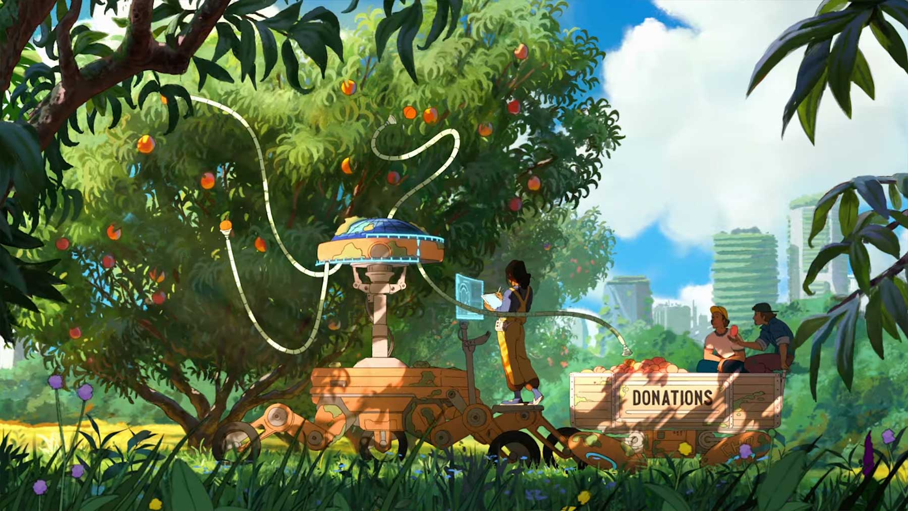 Schon Animierte Zukunftsvision Dear Alice Eine Prise Studio Ghibli